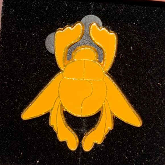 Disney | Jewelry | Aladdin Icons Gold Scarab Beetle Disney Pin 27 ...